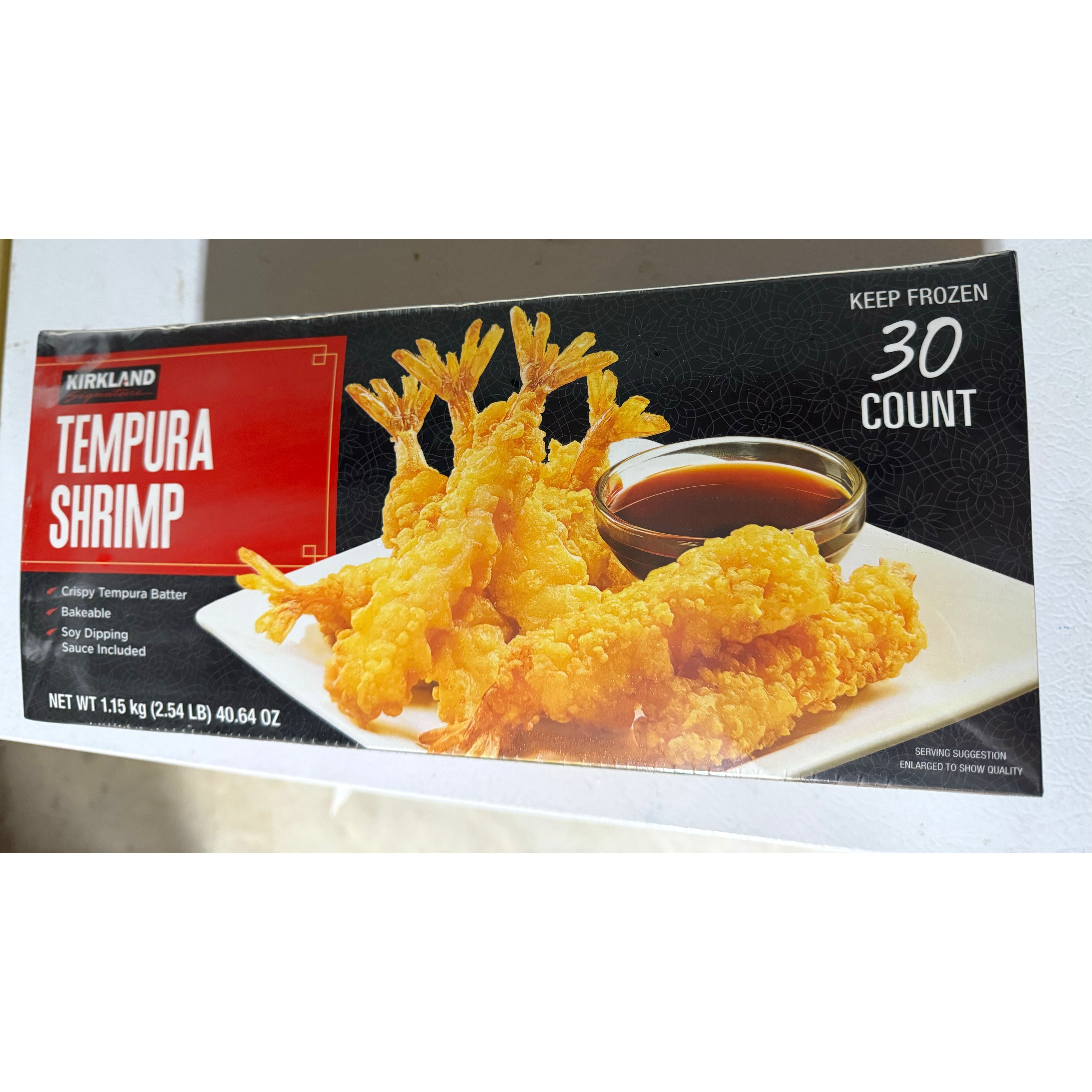 Tempura shrimp (30 pieces/box, with 6 packets of seasoning) – Ginkgo Market